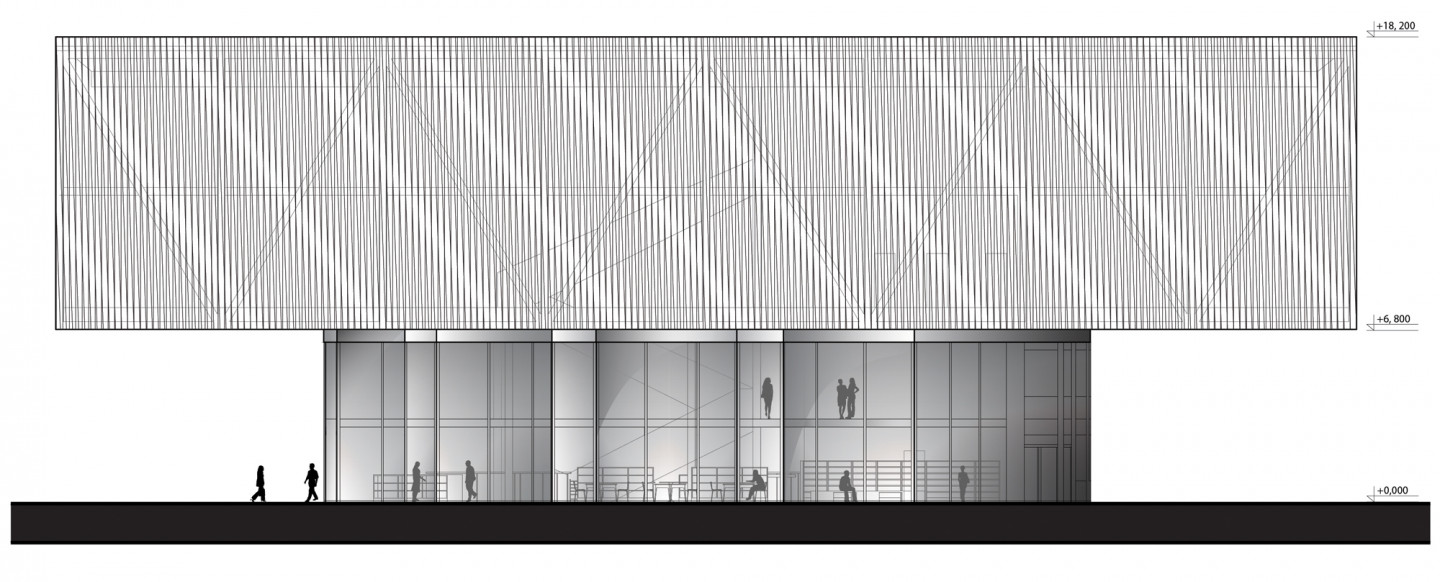 Daegu Gosan Public Library - ФОРМА