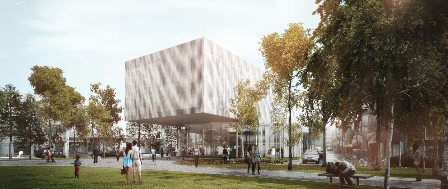 Daegu Gosan Public Library - ФОРМА